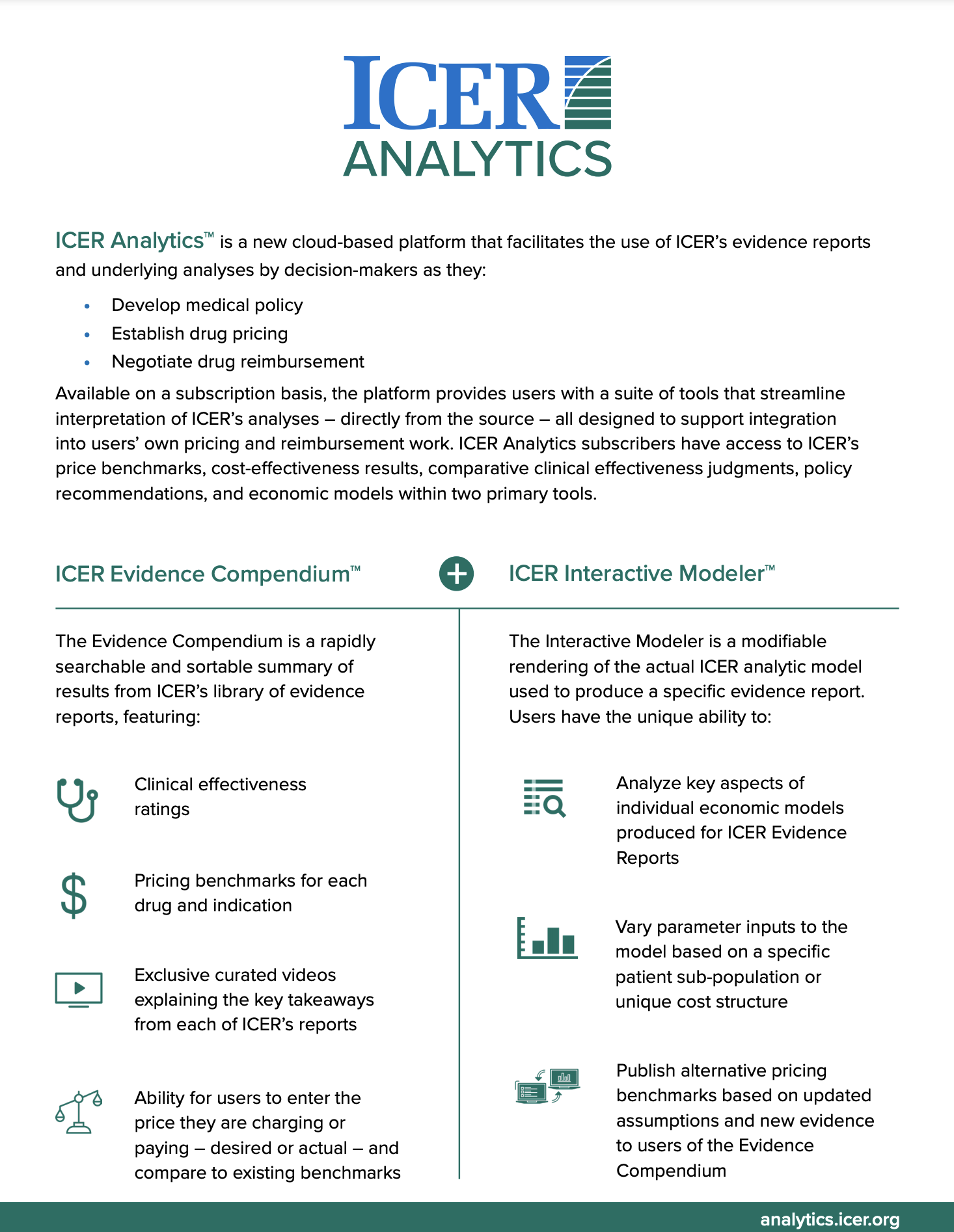 Evidence Compendium - ICER